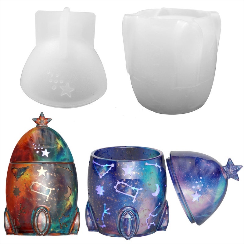 Rocket Candle - Etsy