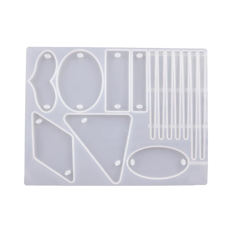 Silicone Mold for Resin Hair Pins, Hair Clips, Hair Ornaments, Gifts ...