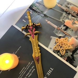 Frost Mourning Sword Resin Silicone Mold - DIY Sword Jewelry Decor ...