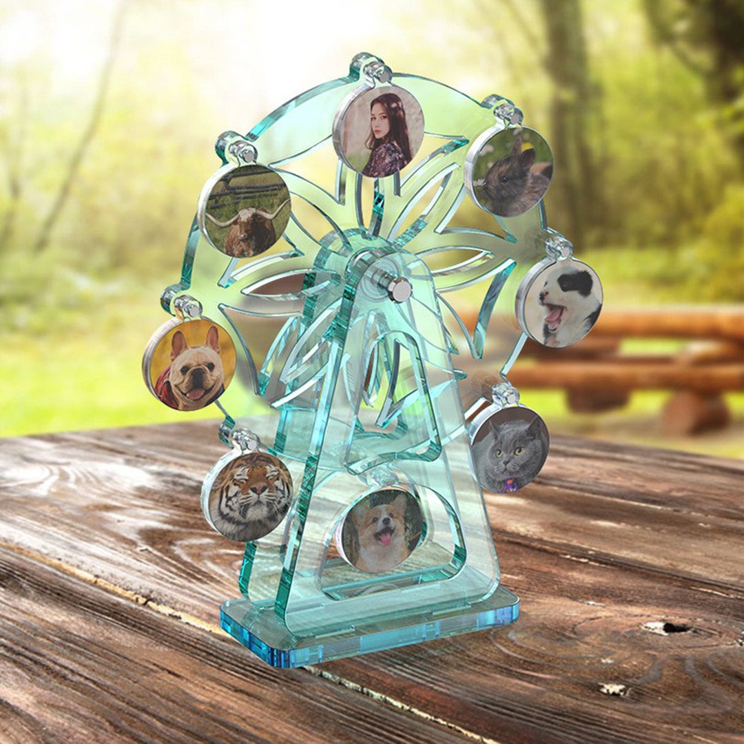 3 Pcs Set, Ferris Wheel Ornament Silicone Resin Mold, Table Decoration ...