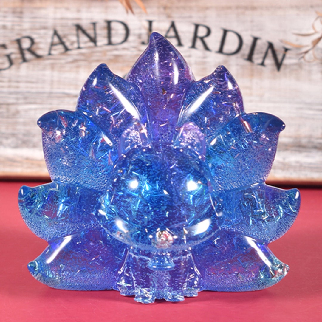 3D Nine Tails Silicone Resin Molds, Silicone Nine-tailed Fox Molds ...
