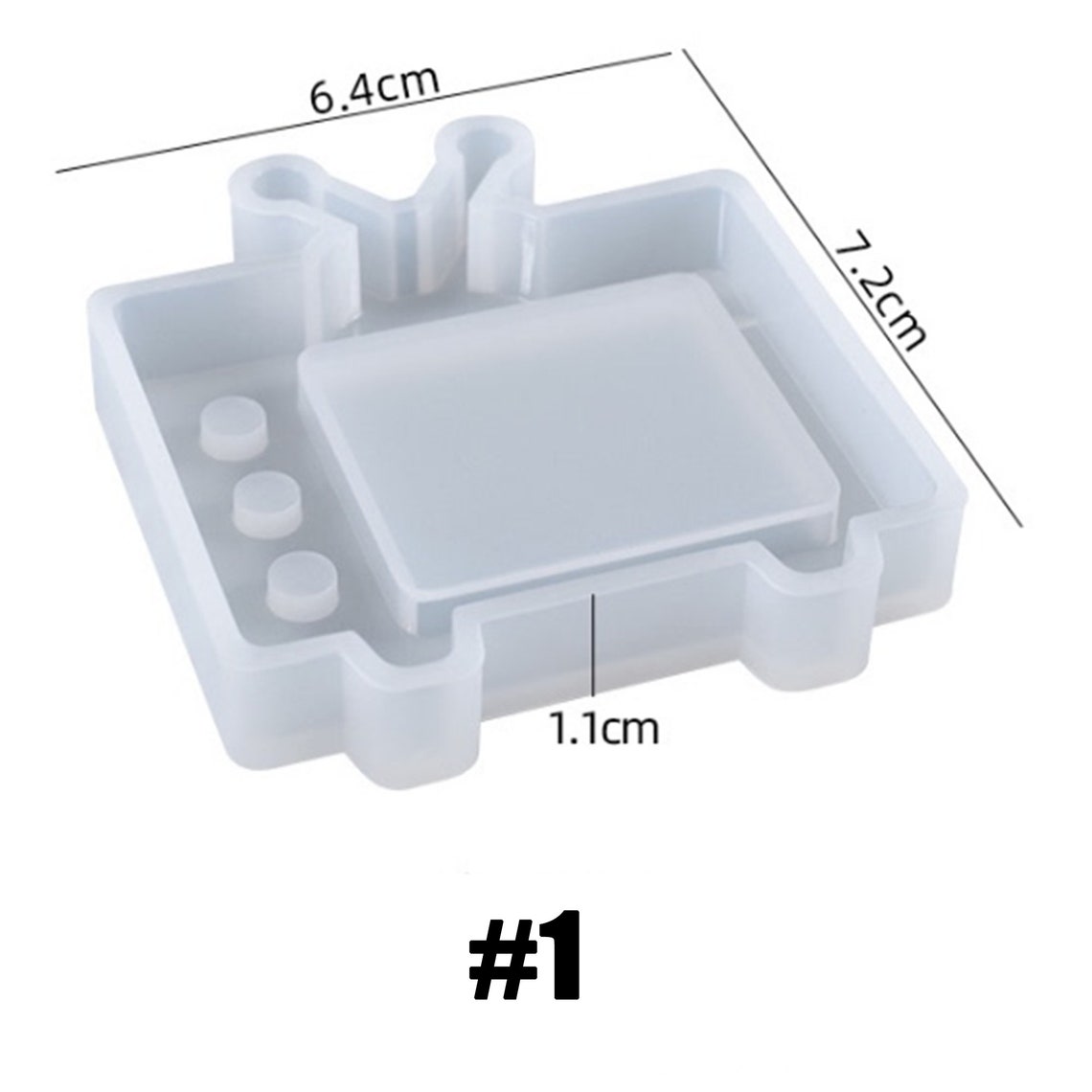 Quicksand Resin Molds, Resin Shaker Mold, Game Consoles Set Keychain ...