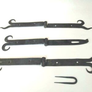 Set of Chest Hardware Steel Forged Fittings Medieval Style - Etsy