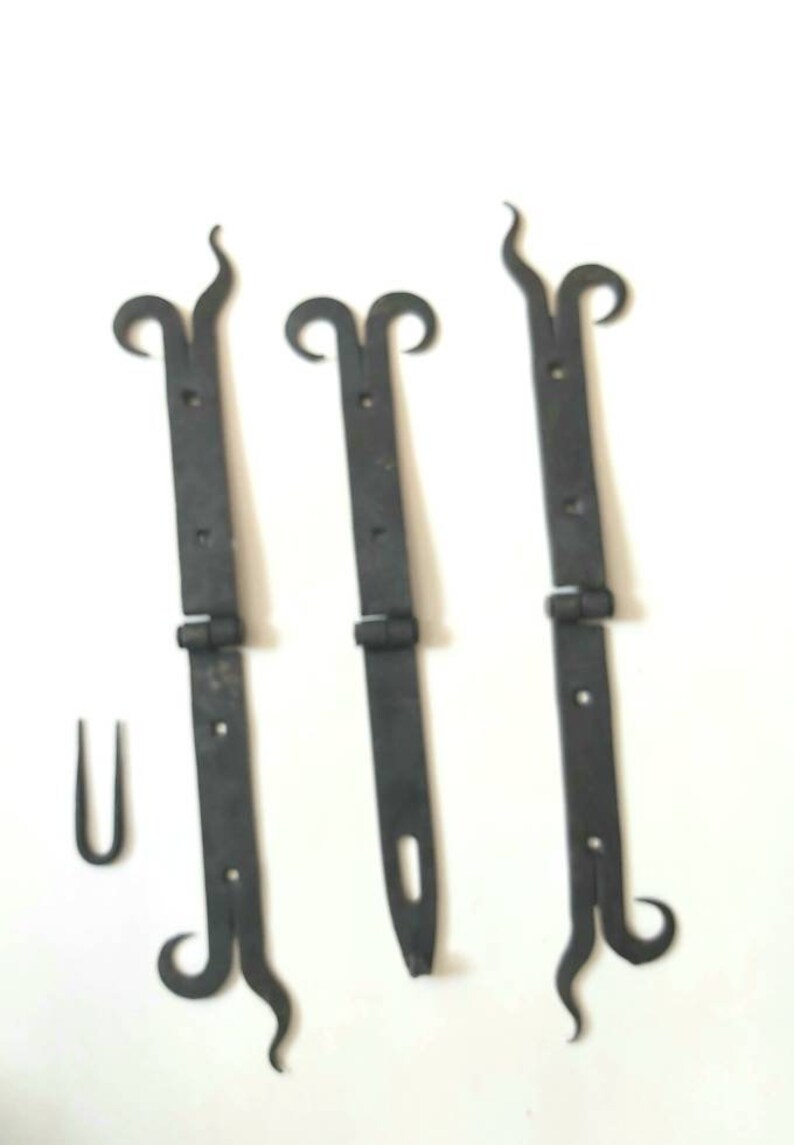 Set of Chest Hardware Steel Forged Fittings Medieval Style - Etsy