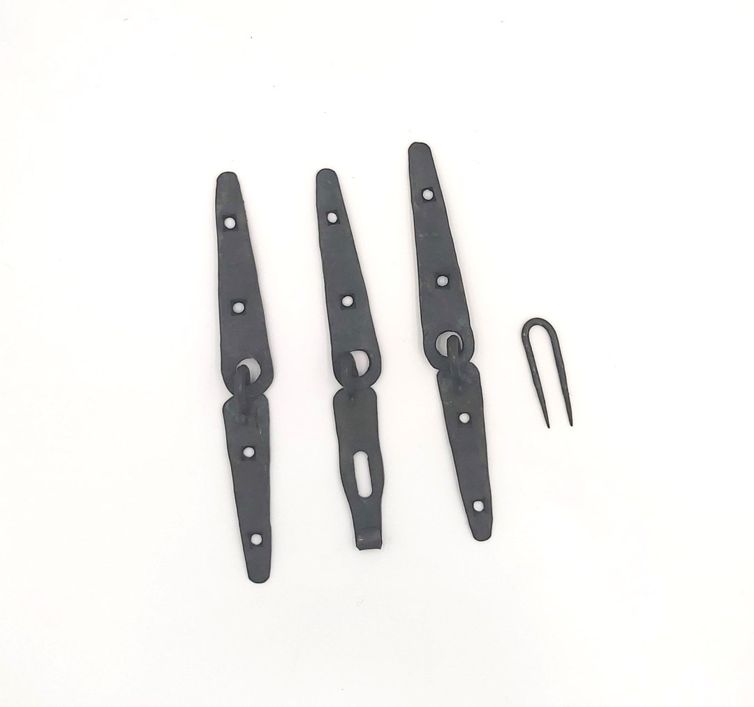 Hinges 22 Cm Long, Chest Hardware Viking Age Style, Hand Forged Hinges ...