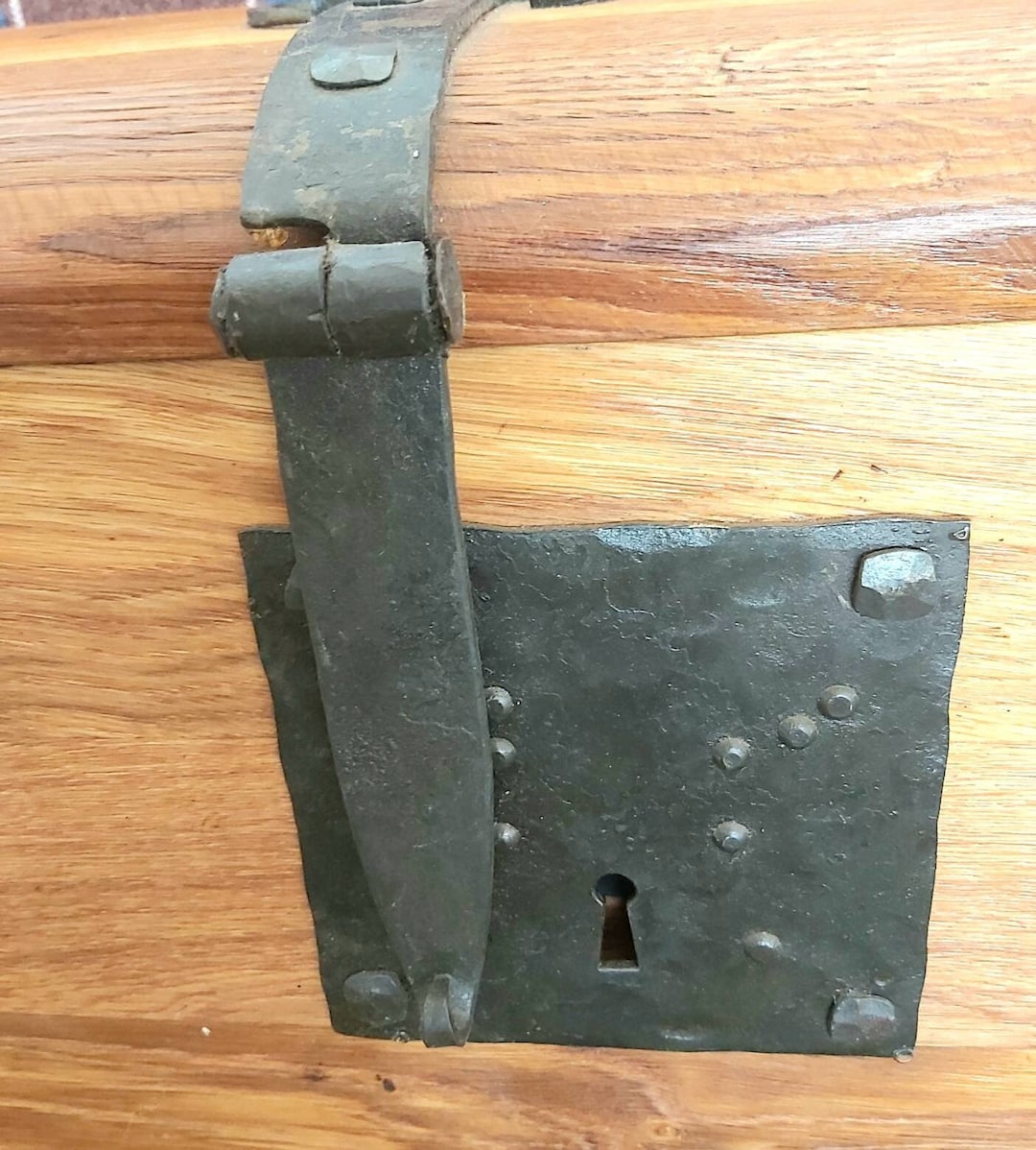 Steel Lock Handmade Hand Forged Lock Reco Medieval Lock - Etsy