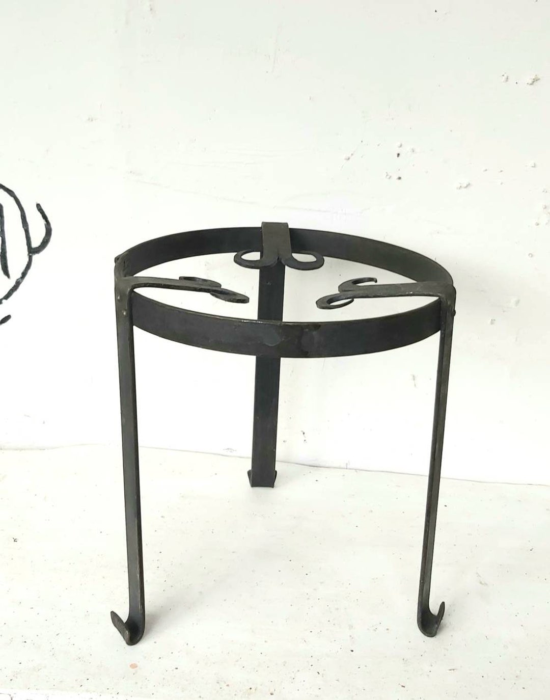 Forged Tripod, Steel Stand Pot, Outdoors Kitchen Accessories, Campfire ...