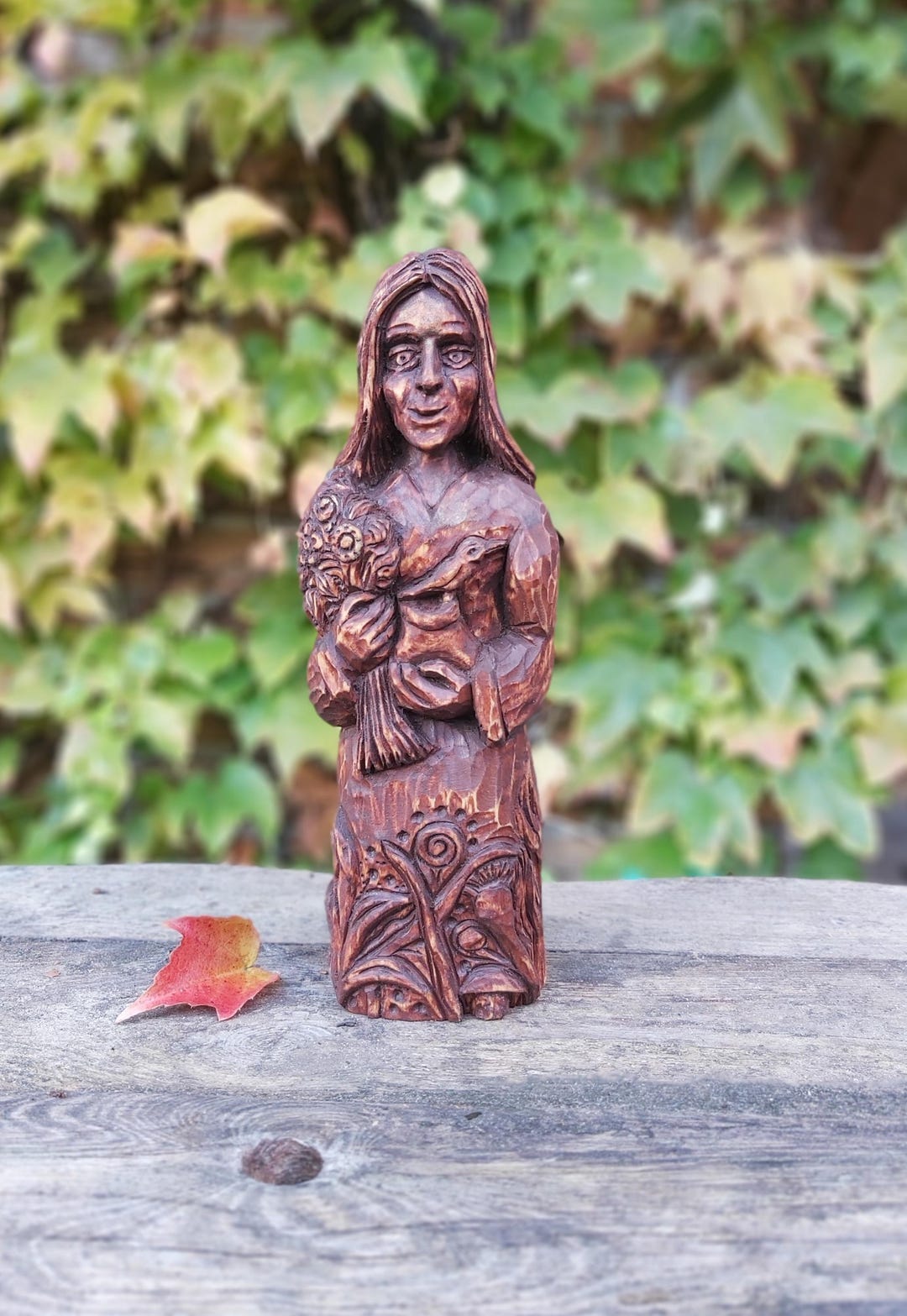 Figurine of Mokosh, Slavic Goddess of Nature, Figure of Mother Nature ...