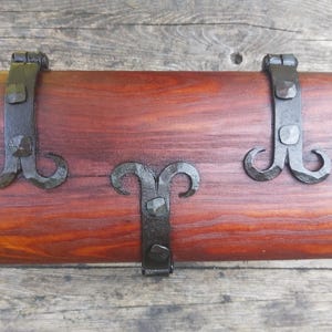 Oak Chest Hand Made, Small Viking Chest With Hand Forged Hinges ...
