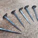 Set of 6 Hand Forged Nails, Blacksmith Made Nails. - Etsy