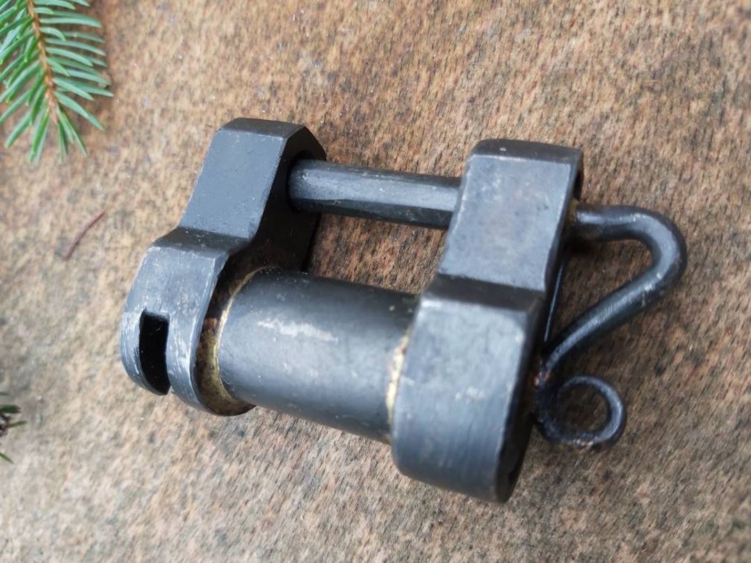 Steel Padlock,historical Padlock, Hand Made Padlock, Viking Style ...