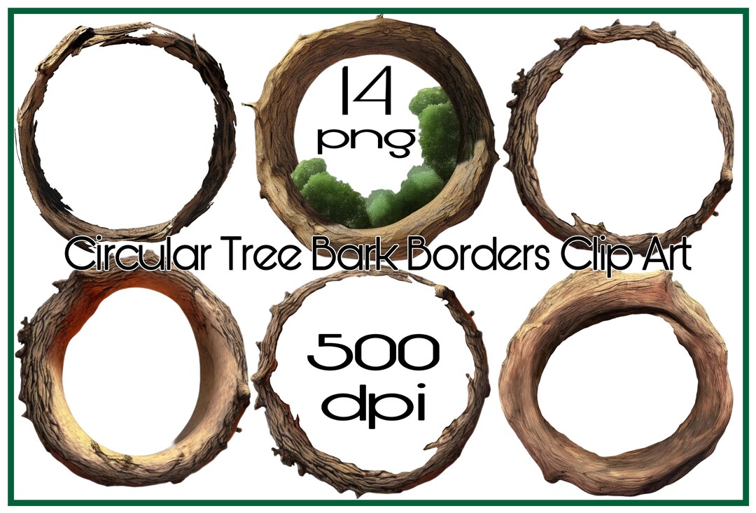 Circle Frames Png, Border Clipart, Twisted Tree Branch Border, Elegant ...