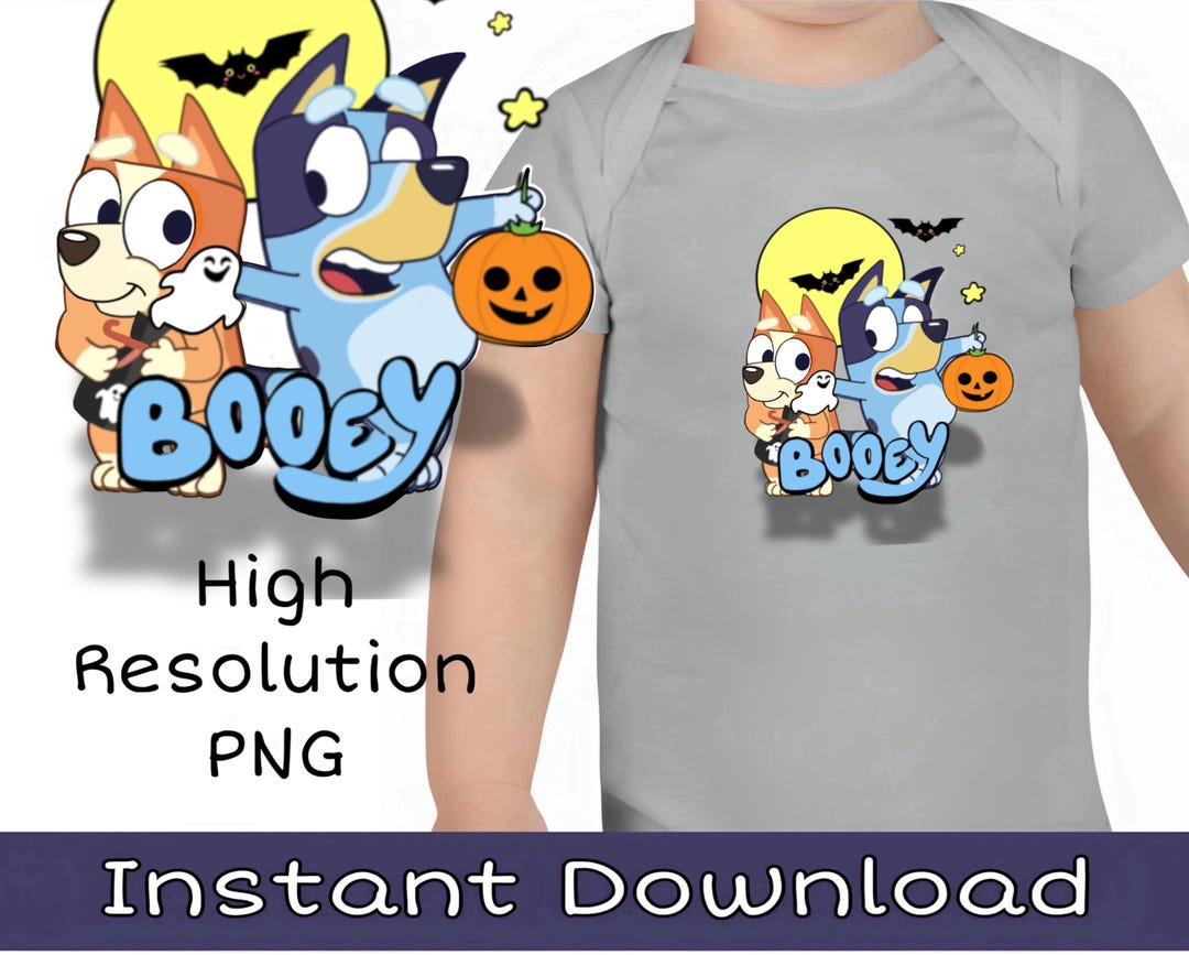 Blue Dog Halloween Commercial Use PNG, JPEG, SVG Cricut - Cute Bingo ...