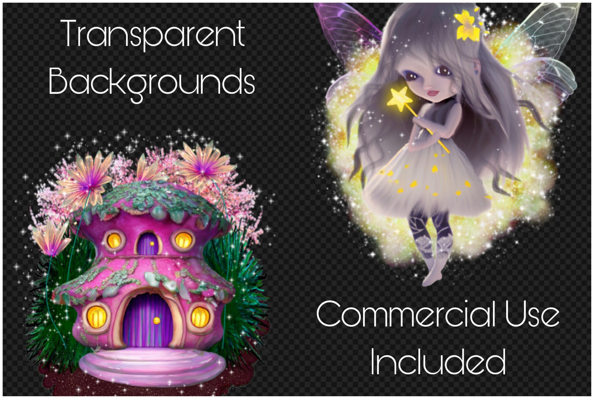 Best Fairies Clipart Bundle, Fairycore PNG, Sublimations, Commercial ...