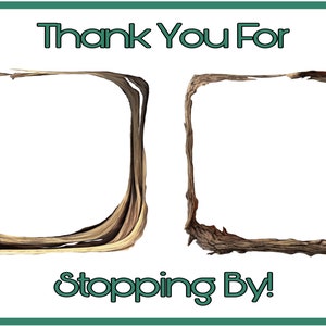 Square Wood Frames Png, Border Clipart, Twisted Tree Branch Border ...