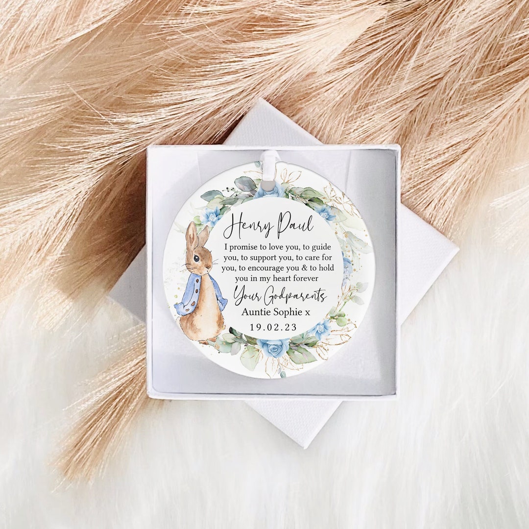 Personalised Christening Gift | Christening Keepsake Gift, Baptism Gift ...