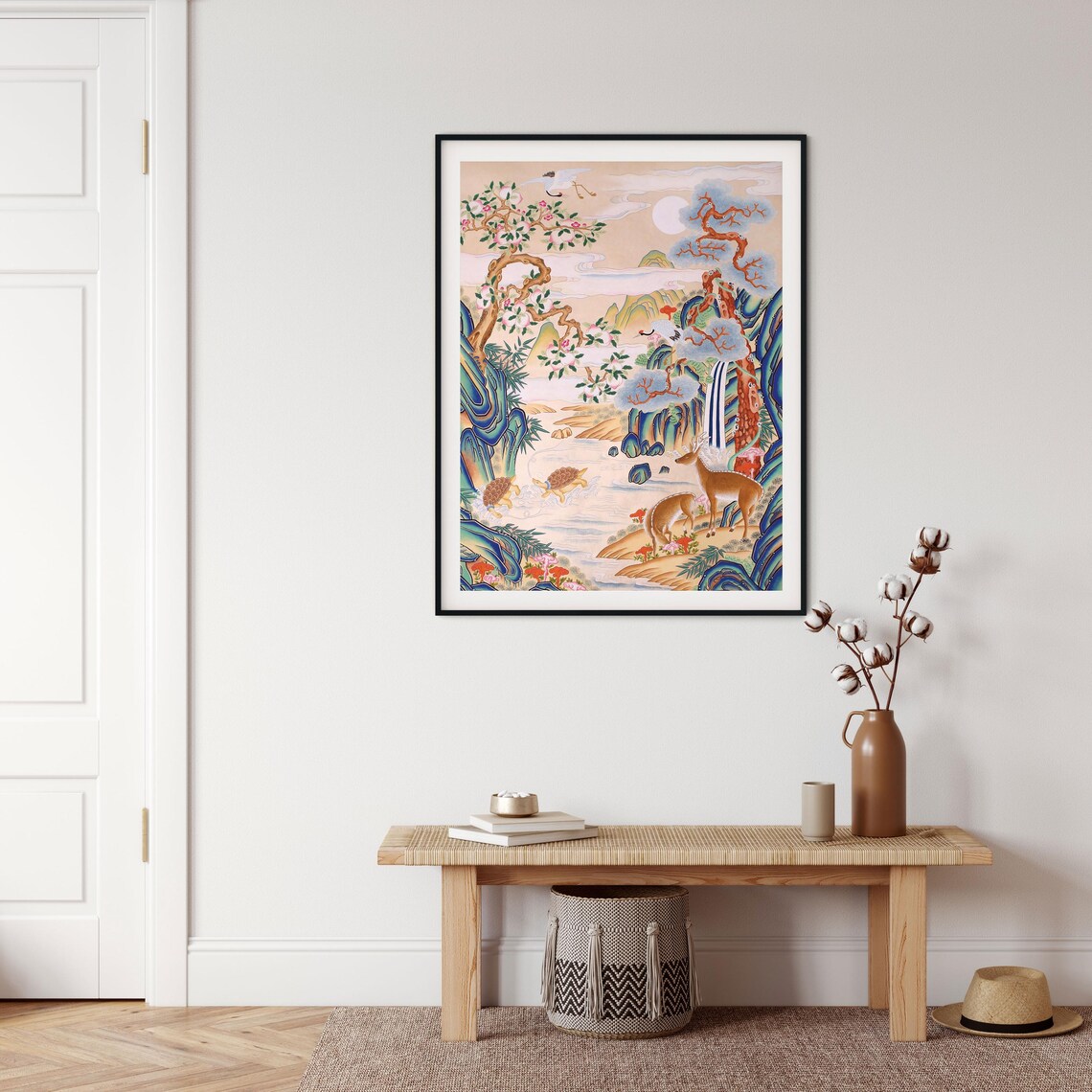 Ten Symbols of Longevity Korean Art Print (digital Download) - Etsy