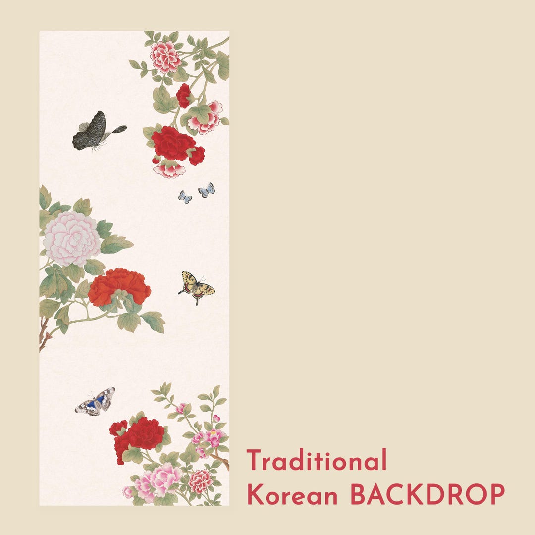 Korean Backdrop, Korean Party Banner - Etsy