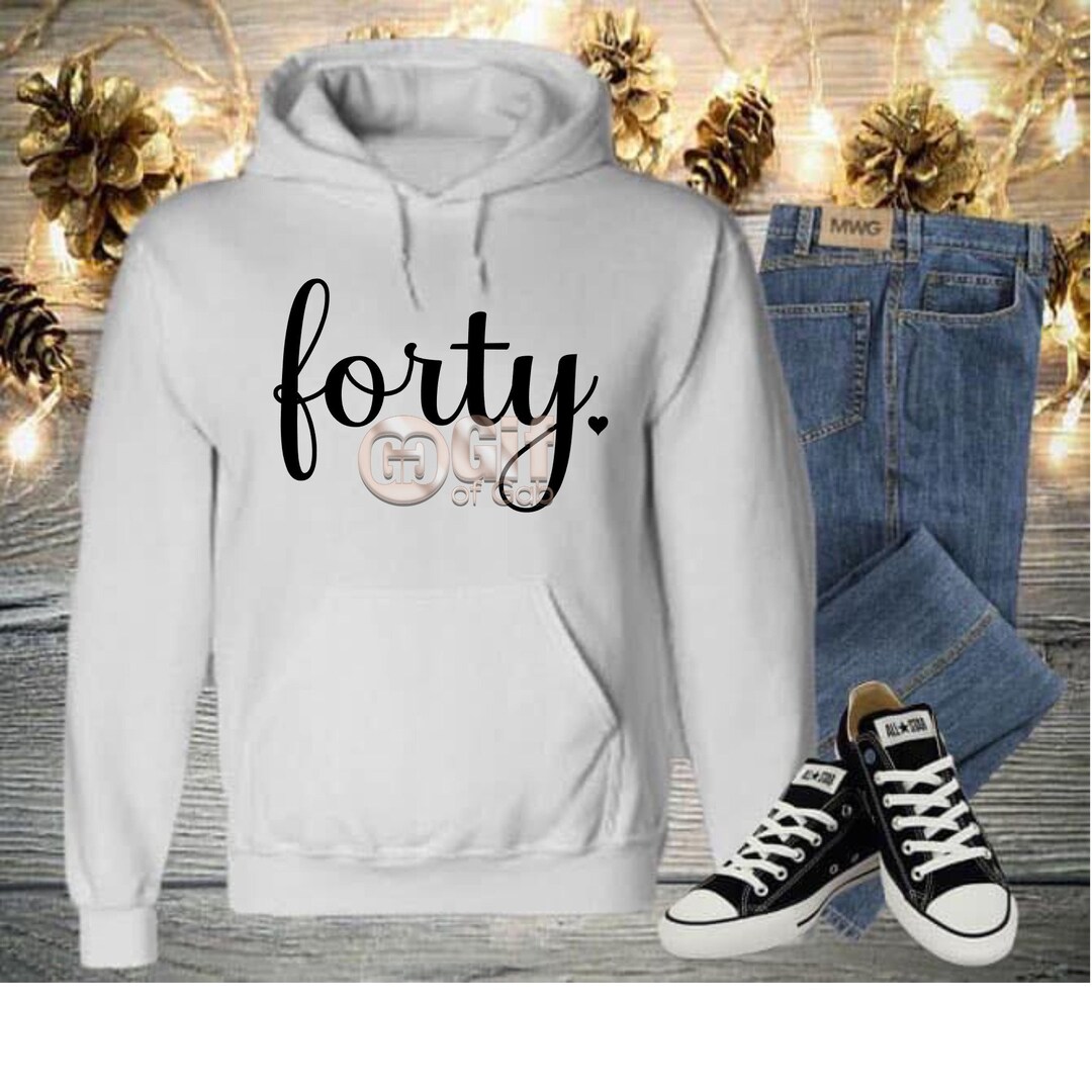 Forty SVG, Digital Download, 40, 40th, Cricut, Silhouette, Birthday - Etsy