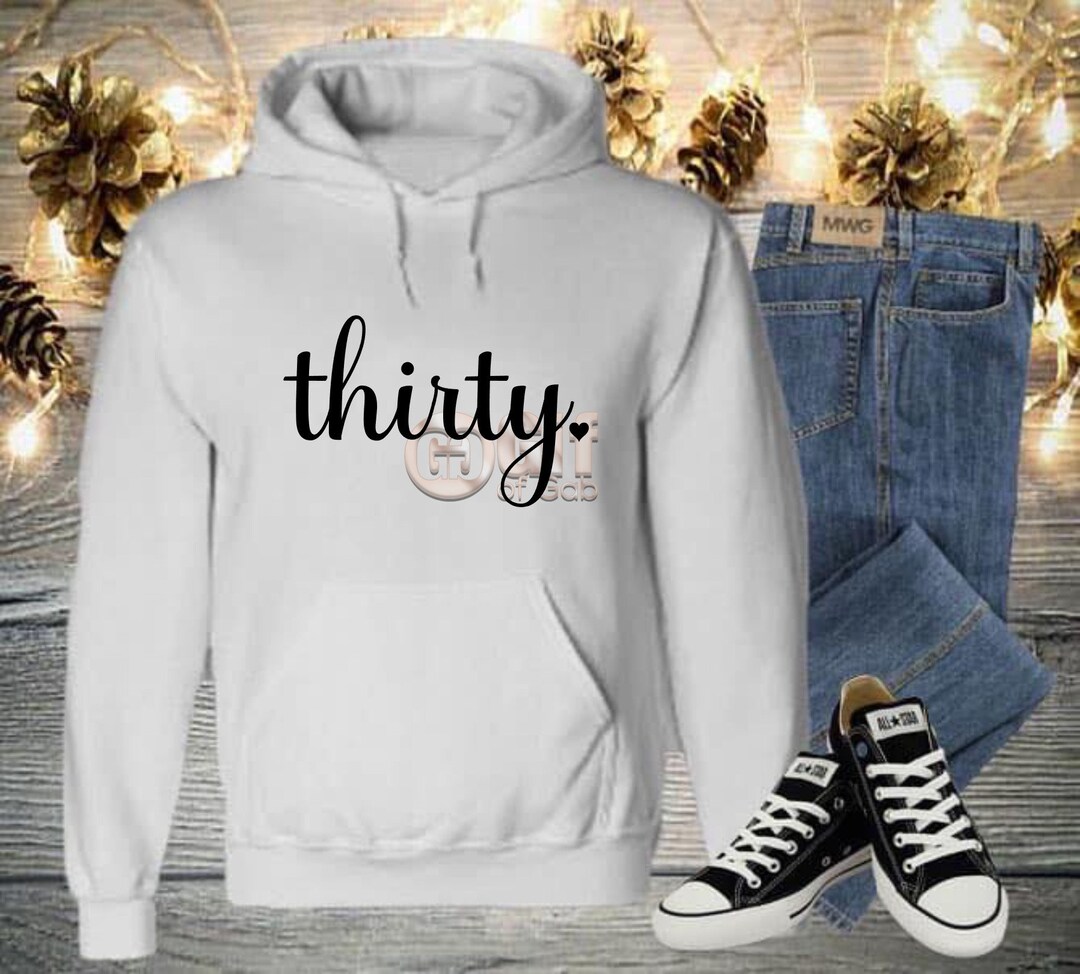 Thirty SVG, 30, 30th, Birthday, Digital Download, Cricut, Silhouette - Etsy