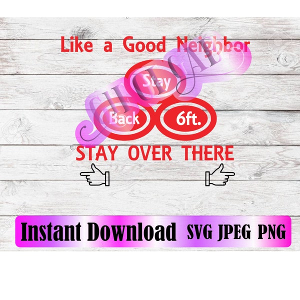 Like a Good Neighbor Svg - Etsy
