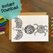 Print at Home Colorable Halloween Card | Halloween BOO Card for ...