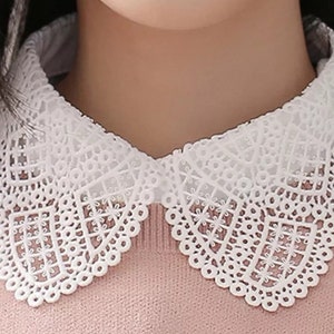 Lace Collar, Lace Detachable Collar, Fake Lace T-shirt - Etsy