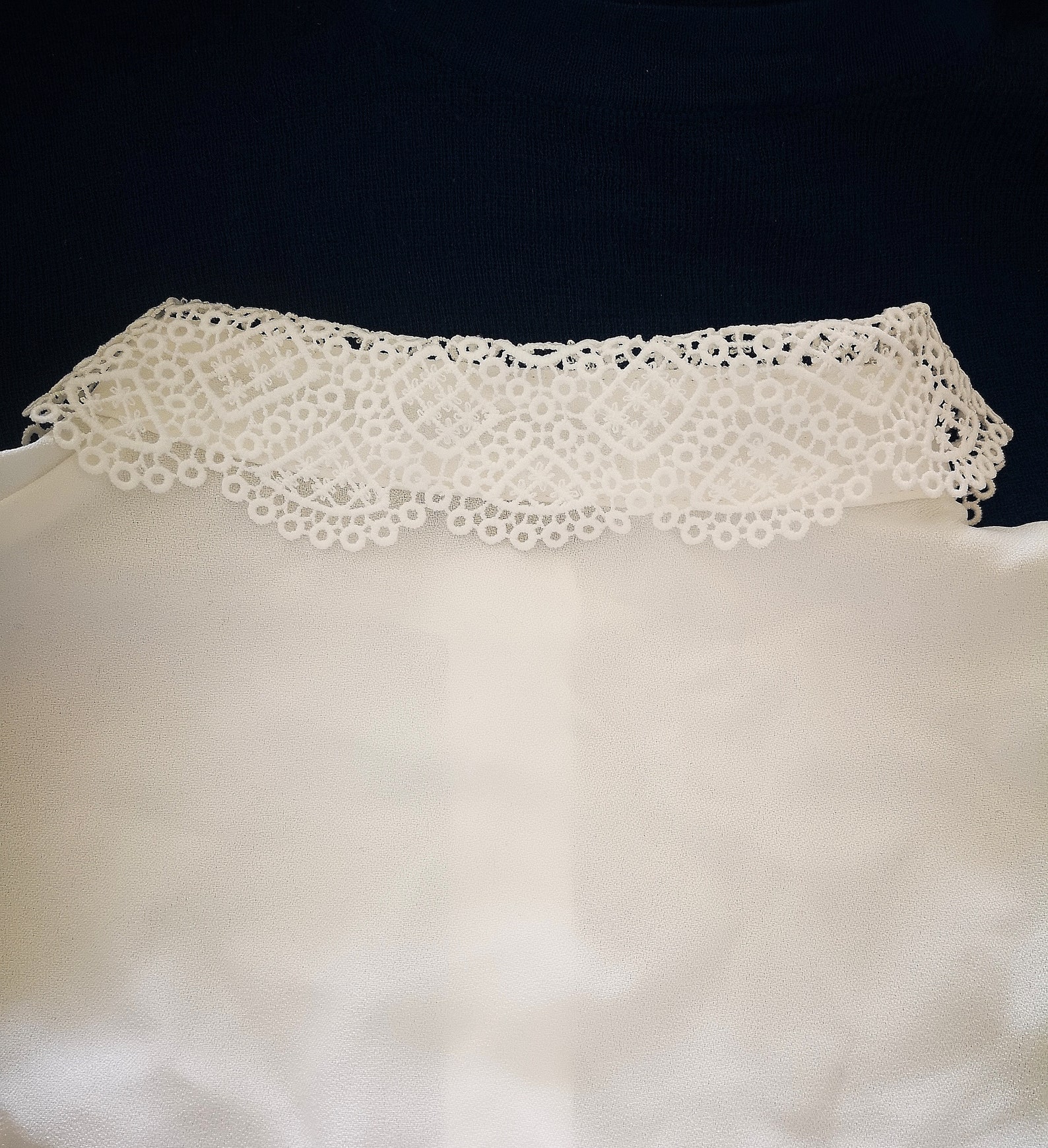 Lace Collar, Lace Detachable Collar, Fake Lace T-shirt - Etsy