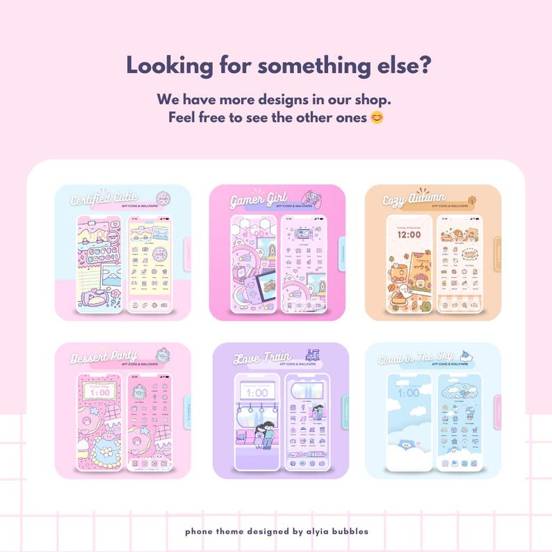 Cute Kitchen App Icons, Pink Phone Theme, Ios Android Wallpaper - Etsy