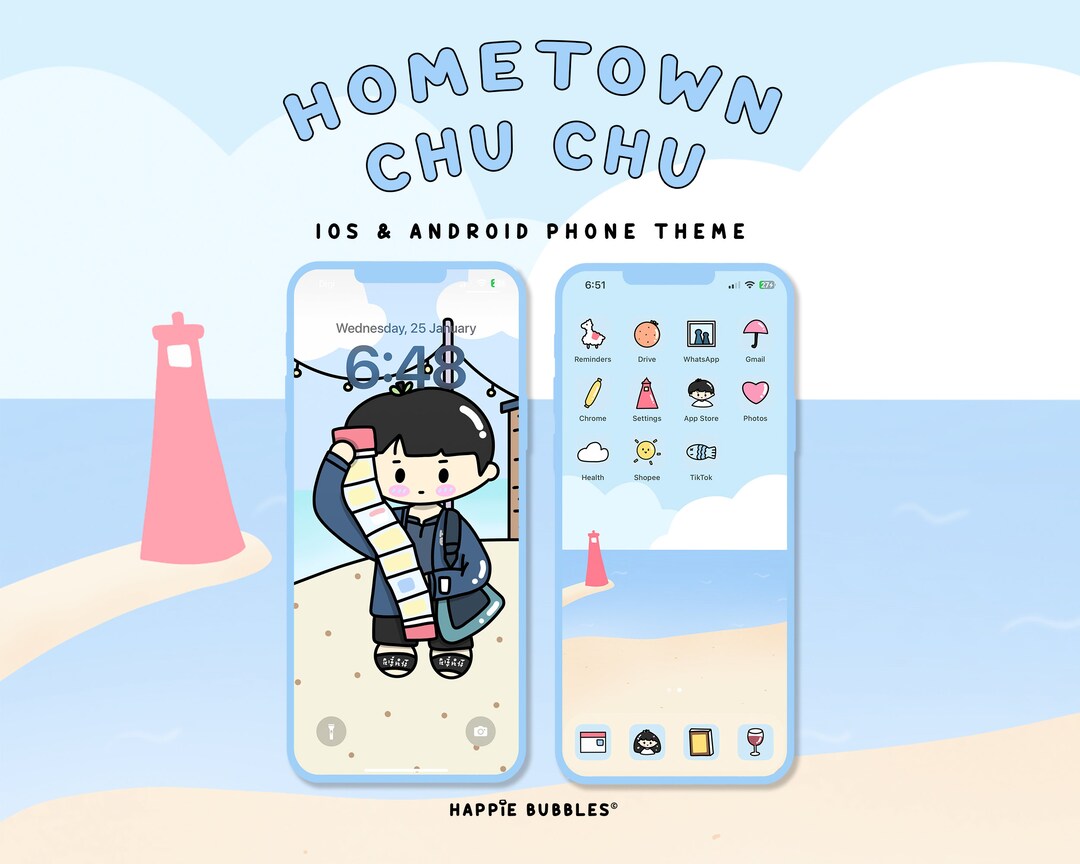 Hometown Chu Chu Ios Android App Icons, Cute Phone Theme, Home Screen ...