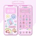 Pink Bunny Ios Android Cute App Icons Wallpaper Kawaii Ios App Icon ...