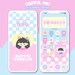 Pastel Pop Ios Android App Icons, Cute Phone Theme Pastel Wallpaper ...