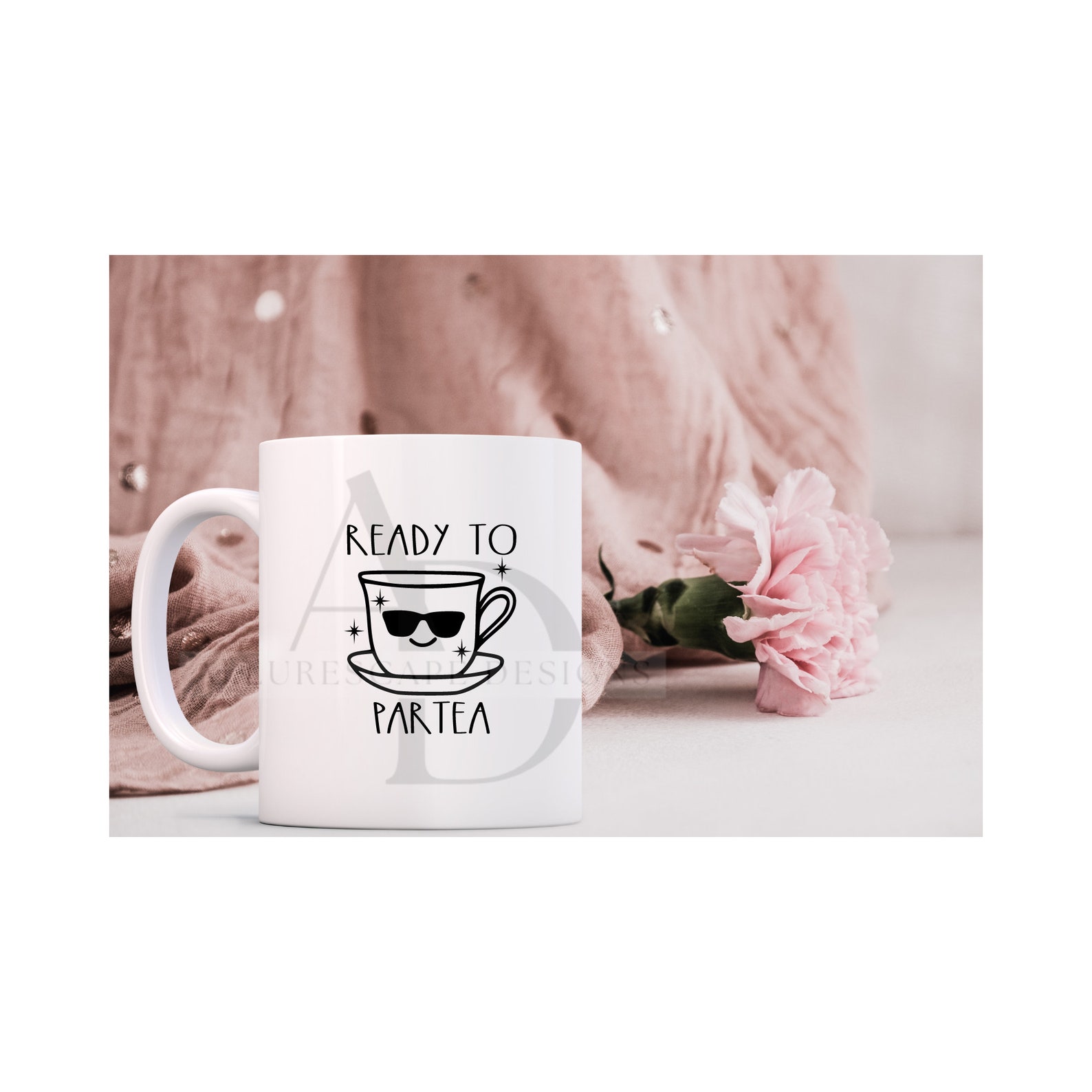 Ready to Partea SVG | Tea/coffee Mug SVG | Humour Quote Svg | Kitchen ...