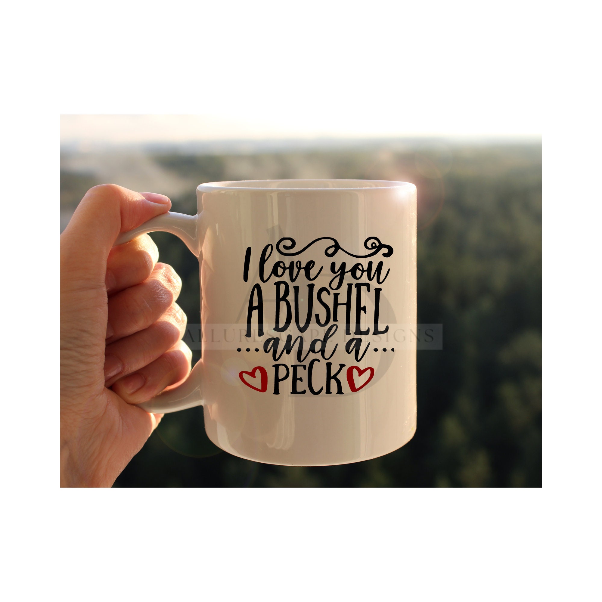 I Love You A Bushel and a Peck SVG, Valentine's Cut Files, Vinyl ...
