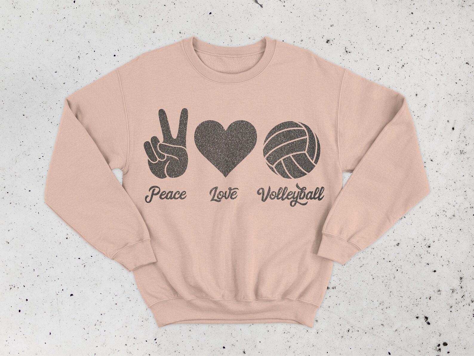 Peace Love Volleyball Svg, Volleyball Svg, Sport Svg, Volleyball Mom ...