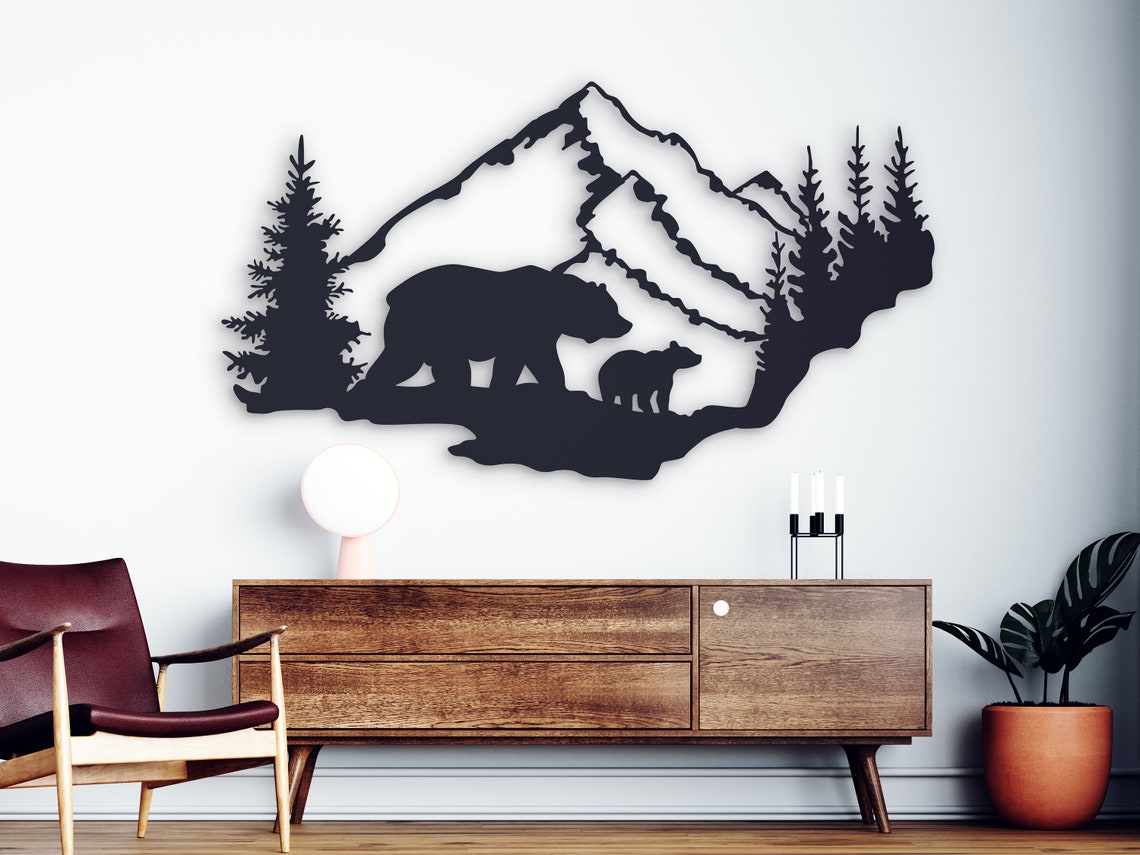 Bears SVG DXF Cut Files Dxf Files for Plasma Cnc Files for - Etsy