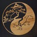 Yin Yang DXF SVG Metal Wall Art Laser Cut Files, Tree of Life Svg ...