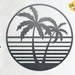 Palm Tree Svg, Dxf Files for Plasma, Cnc Files for Wood, Tropical Svg ...