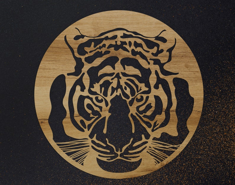 Tiger Svg Tigers Svg Dxf Files for Plasma Cnc Files for - Etsy