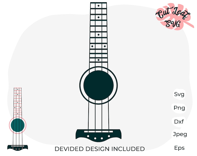 Ukulele Svg for Tumblers Guitar Svg for Tumblers Ukulele - Etsy