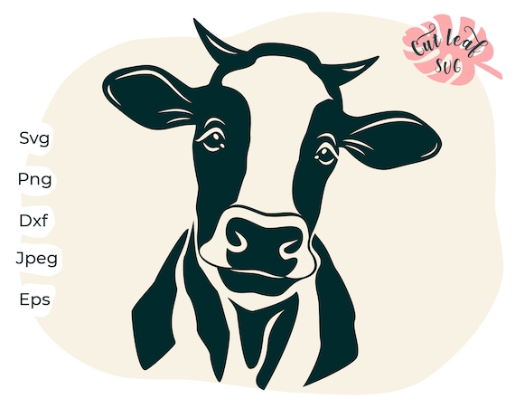 Cow Svg Heifer Svg Cow Face Svg Farm Svg Country Svg Cow - Etsy Canada