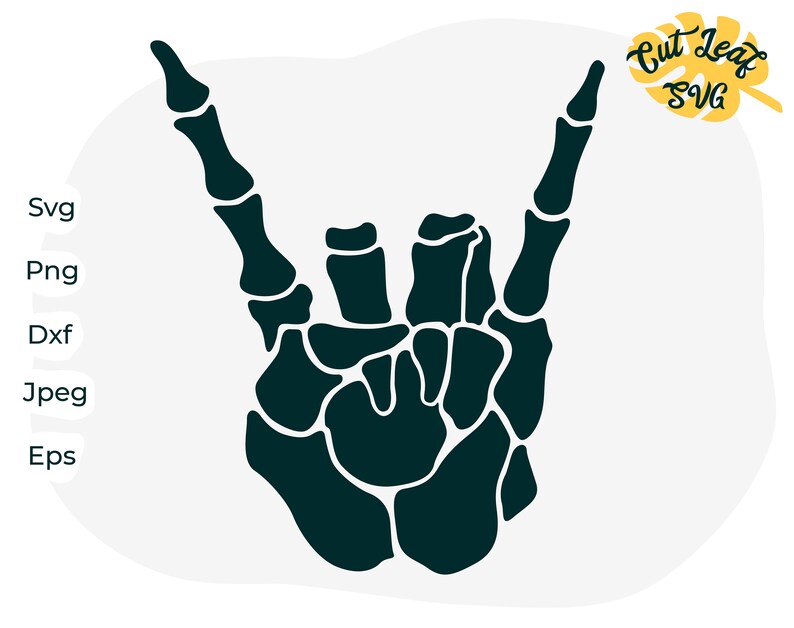 Rock Hand Svg Rock Svg Radiology Svg Rock Music Svg Music - Etsy