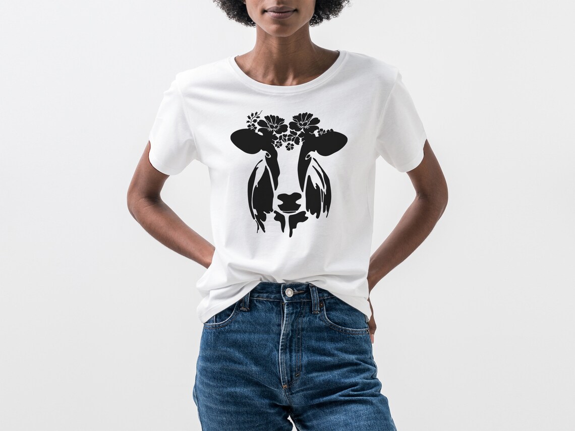 Cow Svg, Heifer Svg, Country Svg, Barn Svg, Farm Svg, Cow Clipart, Cow ...
