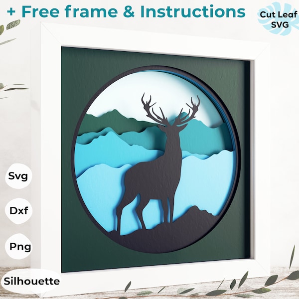 3d Layered Scene - Etsy