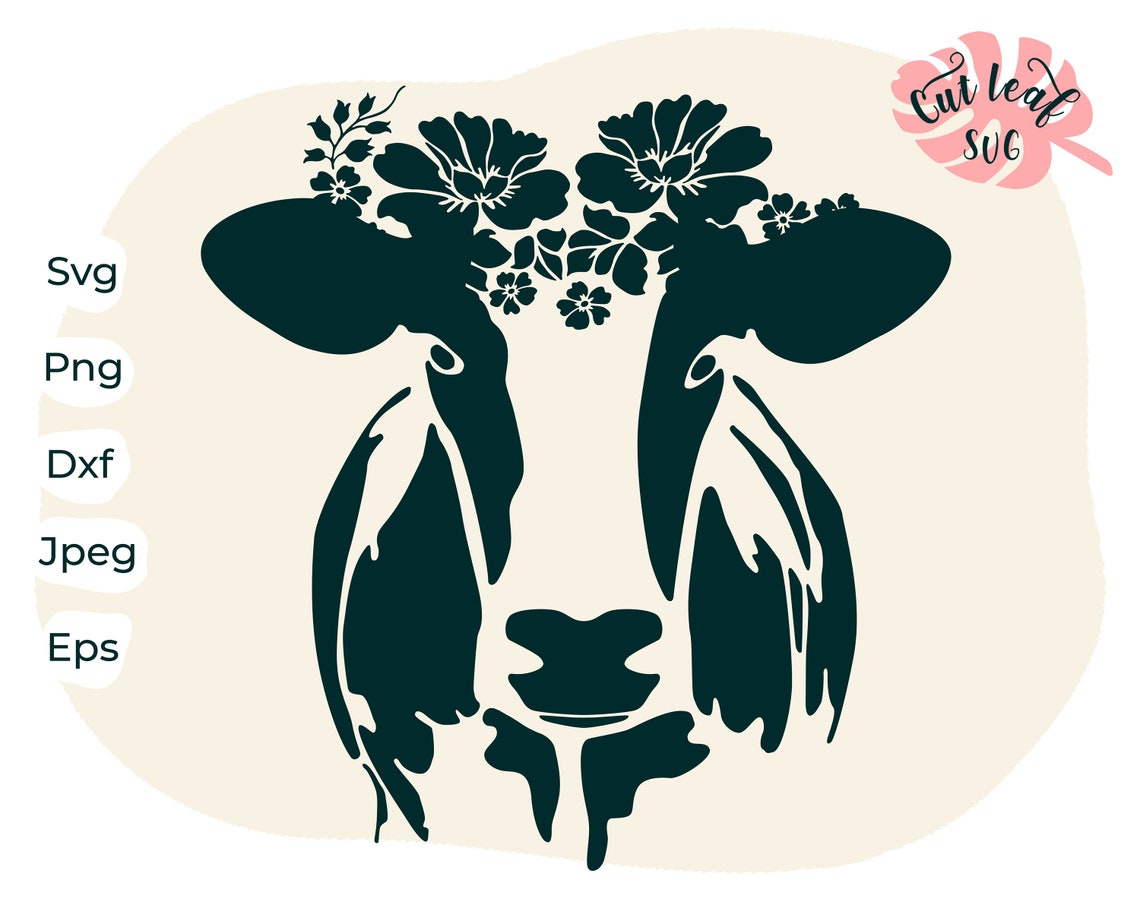 Cow Svg, Heifer Svg, Country Svg, Barn Svg, Farm Svg, Cow Clipart, Cow ...