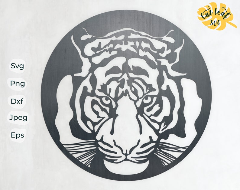 Tiger Svg Tigers Svg Dxf Files for Plasma Cnc Files for - Etsy