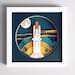 3D Rocket SVG - Shadow Box Svg, Space Svg - Etsy