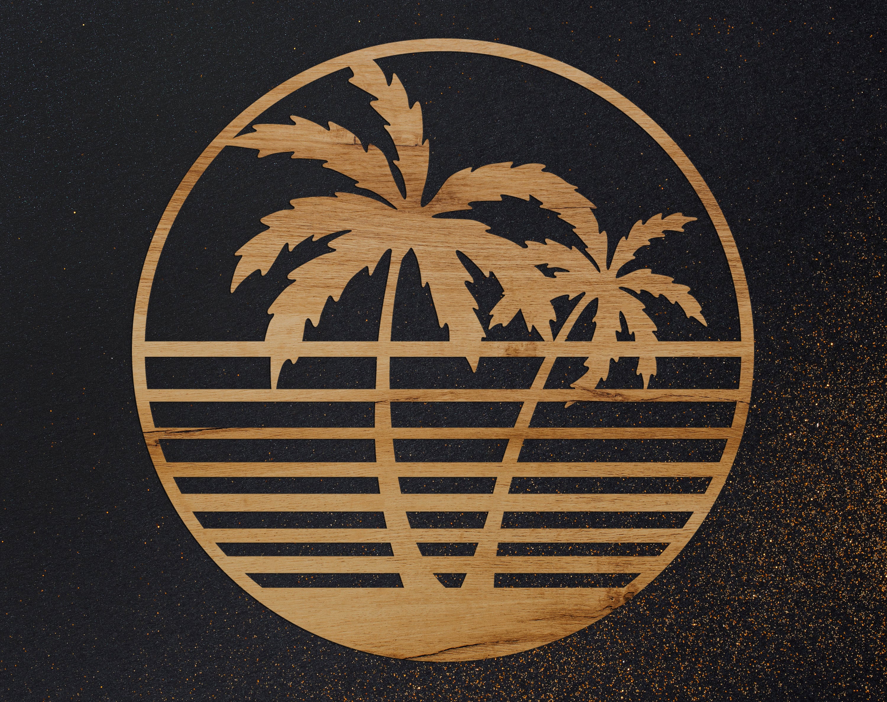 Palm Tree Svg Dxf Files for Plasma Cnc Files for Wood - Etsy