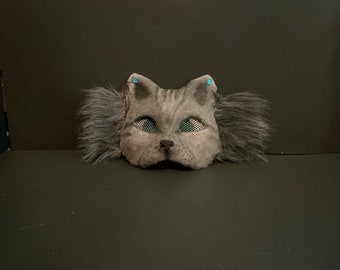 Therian Cat Mask, Quadrobics Mask, Maincoon Mask, Therian Mask, Furry ...