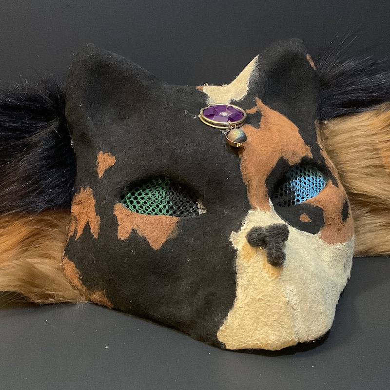 Calico Cat Tail Therian - Etsy